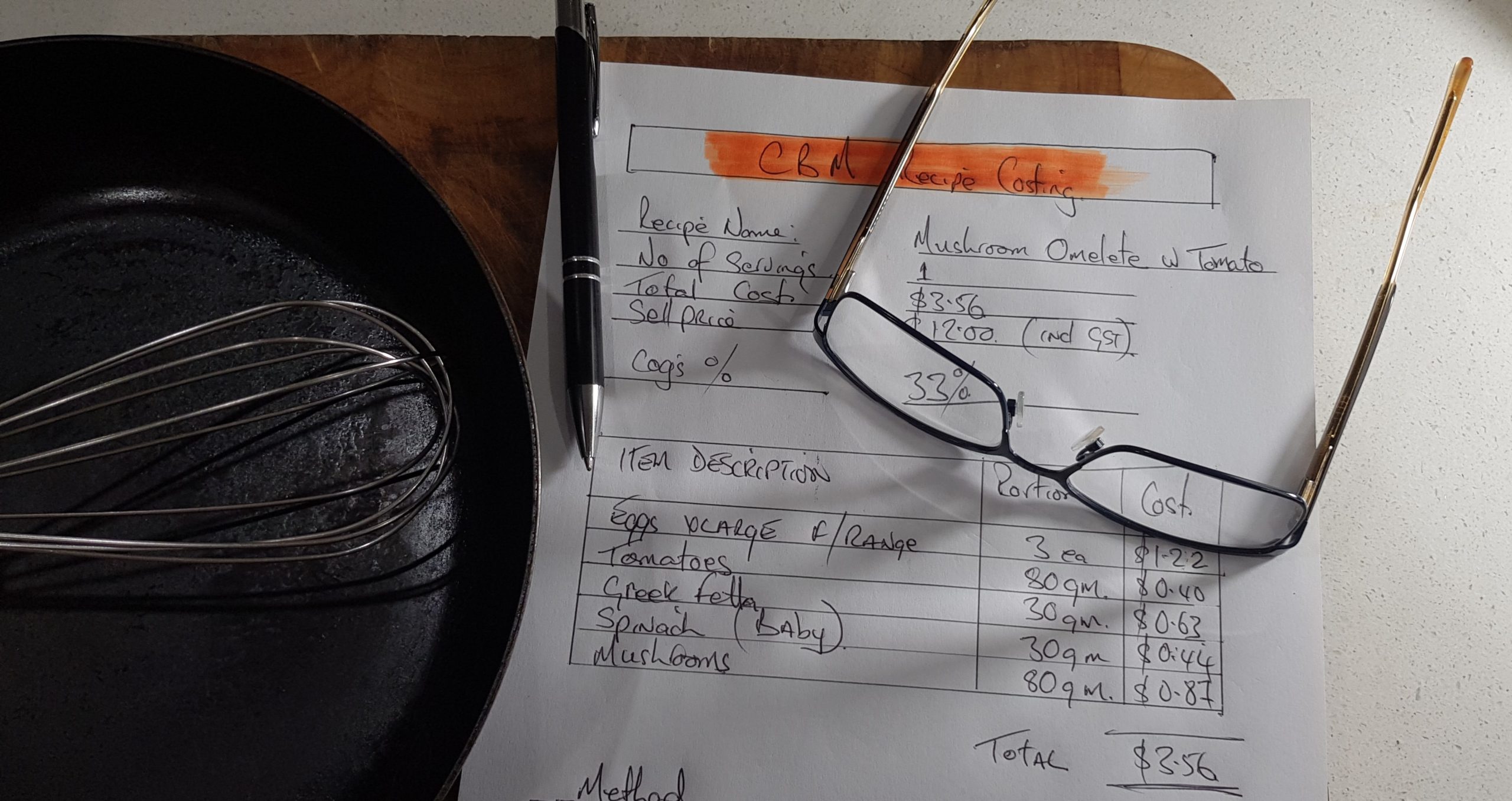 “Recipe Costings” 11 Key Indicators To Review “4 of Them Monthly ...